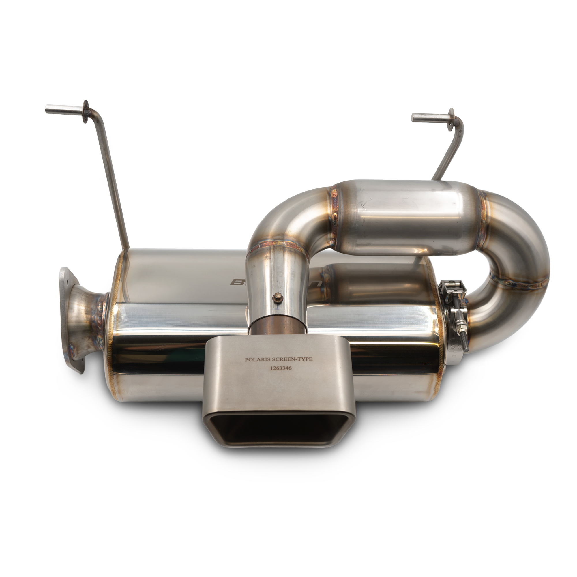 RZR Pro R Center Exit Slip-on Exhaust – Bikeman Performance